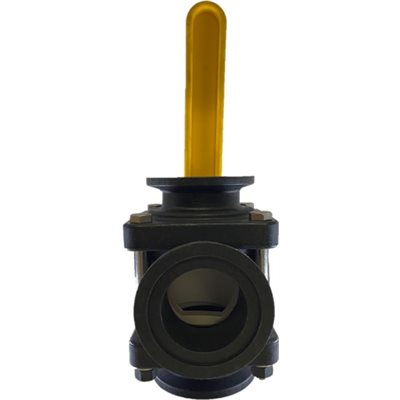 2" Full Port 3-Way Valve - Bottom Load