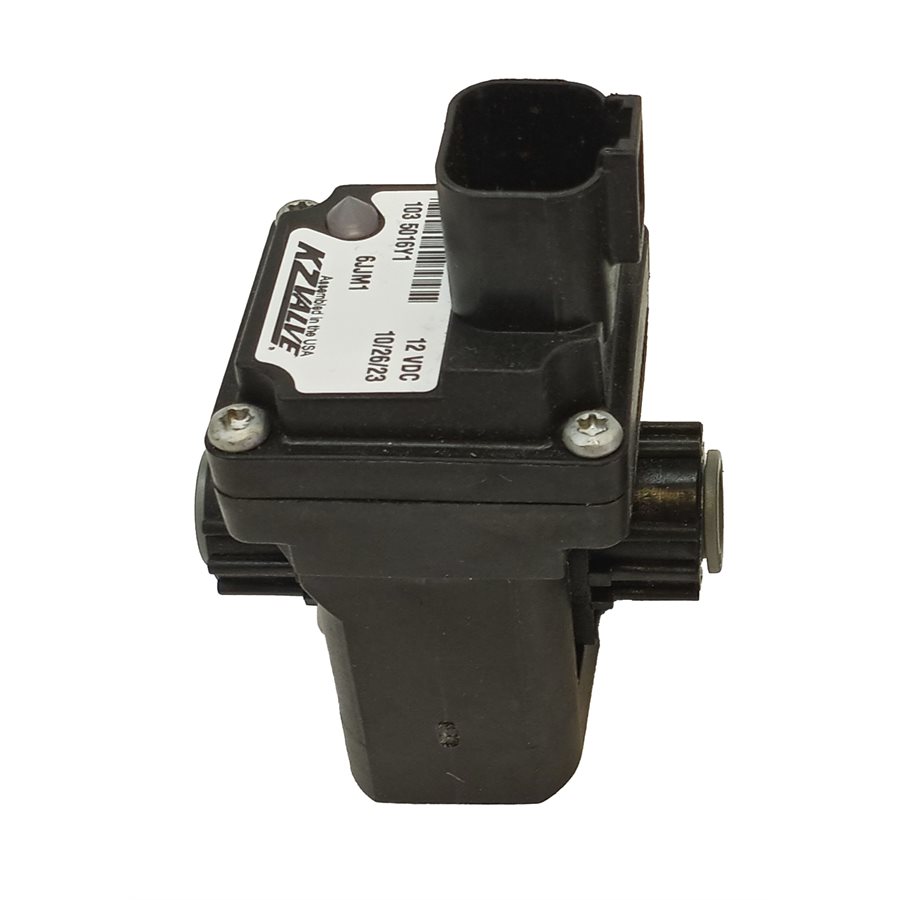 Zip Valve 1 / 4" Nylon, 2-way, SS Ball, 3 / 8" Push to Connect, Deutsch ...