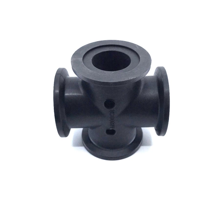 2" Manifold Cross with QTY 2, 1 / 4" Taps