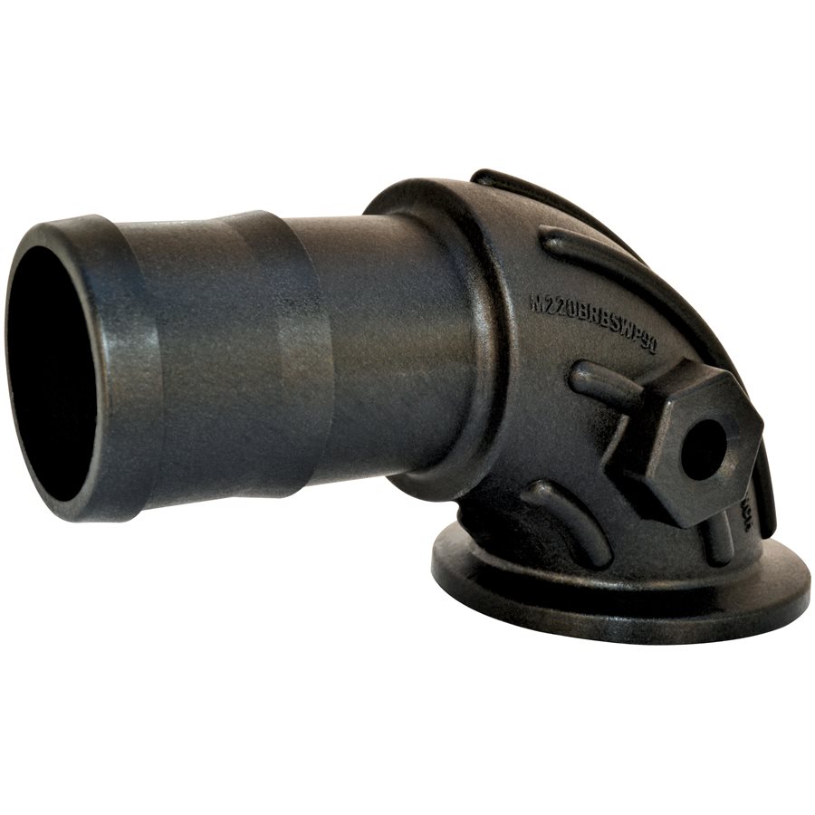 3" Manifold x 3" HB - 90 Degree Sweep