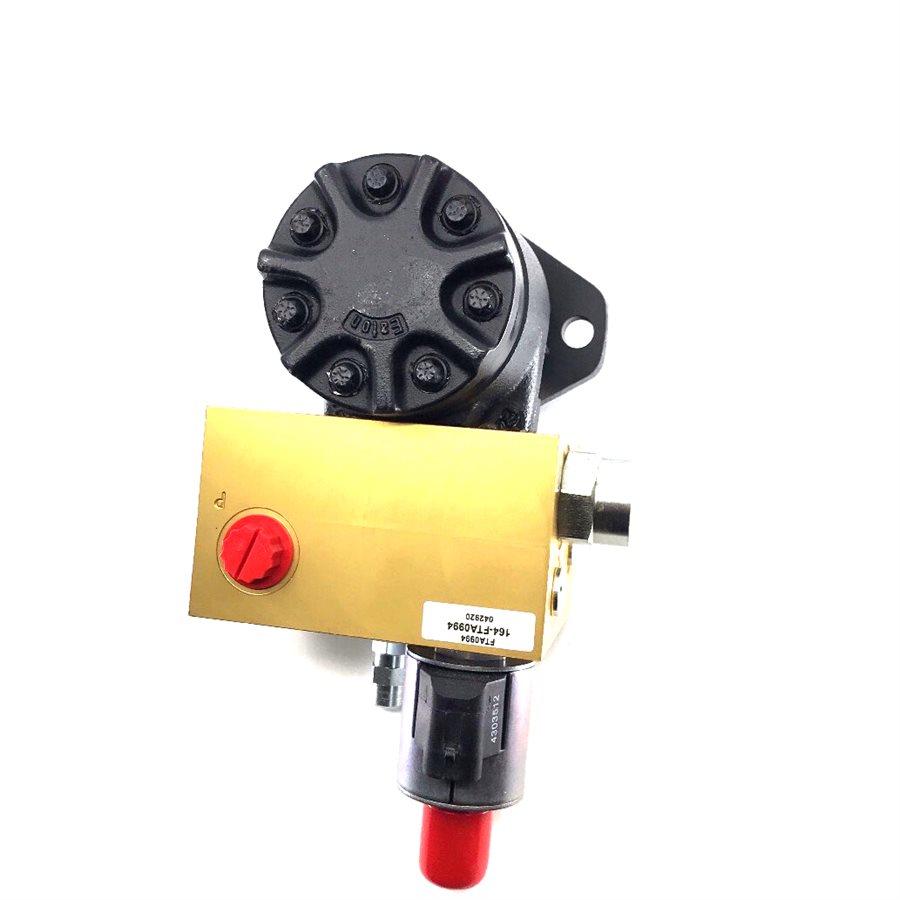 * 4.0 CID Hydraulic Motor with PWM Valve and Bypass Valve, CW Rotation