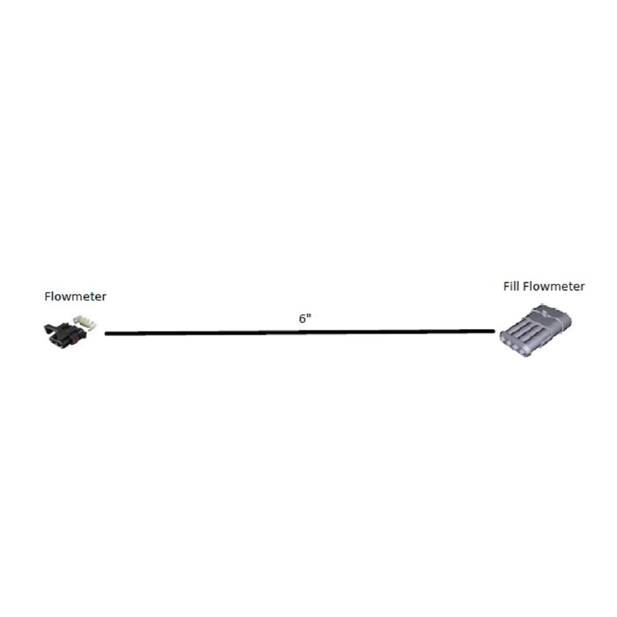 Adapter Cable - 3-Pin MP 150 Tower Flowmeter to 4-Pin Superseal Shroud ...