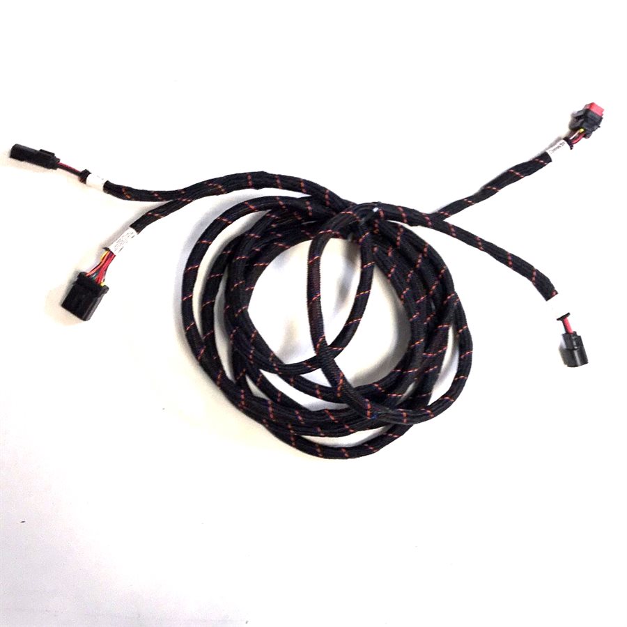Front ISO Ext- 40' IBBC ISOBUS to 12-Pin Ampseal & 2-Pin Molex. incl. 3-Pin master conn