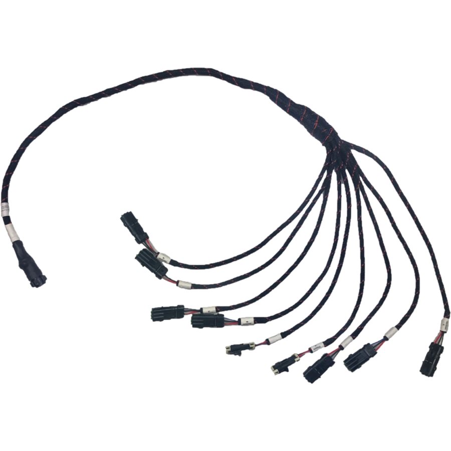 SHORT - 6 Section Boom Harness with Pressure Connector