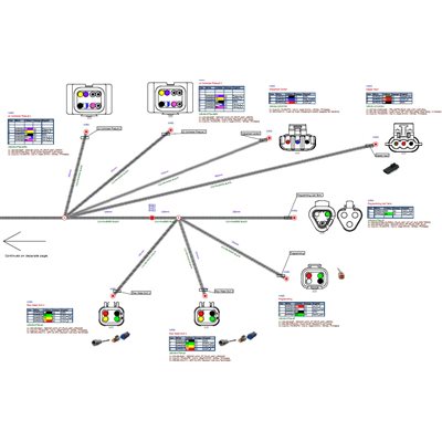 * SurePoint Sentinel ECU Harness for ISOBUS (12-Pin Ampseal and 2-Pin ...