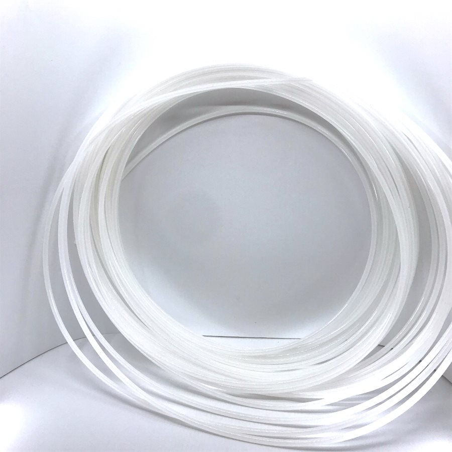 White Metering Tube 1 / 4" OD x .047" ID - 100' Roll