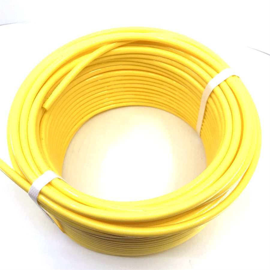 Yellow Metering Tube 1 / 4" OD x .170: ID - 100' Roll