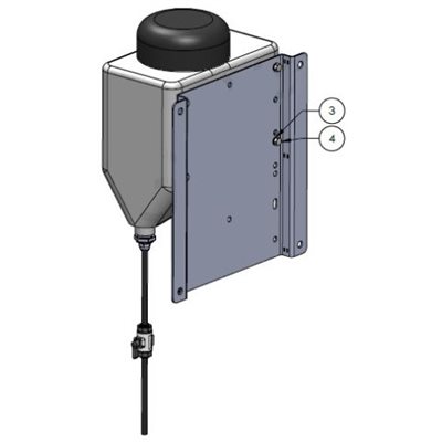 3 Gallon Rinse Tank Kit for Spartan 20 Gallon Tank Kit