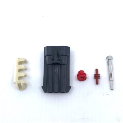 3-pin 150 MP Shroud Connector Kit (Female) - 16-18 Gauge