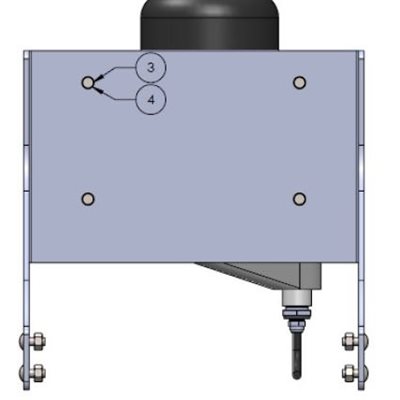 3 Gallon Rinse Tank Kit for 55 and 110 Gallon Horizontal Tank Cradles