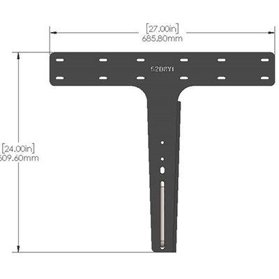 12 Row Sentinel Mounting Bracket Kit - includes 7x7 ubolt
