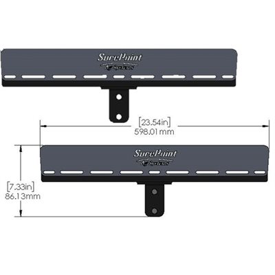 Dual Product Add-On Bracket for Large Wilger Flow Indicator Bracket
