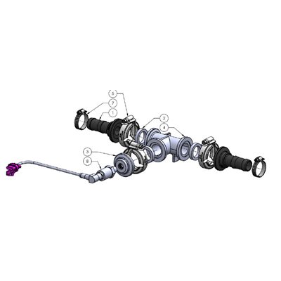 1" Hose Pressure Tap