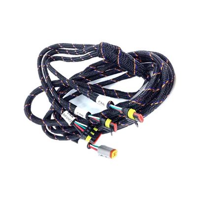 MultiRow 4-Pin Deutsch CAN Trunkline - 15' with 3 flowmeter connectors